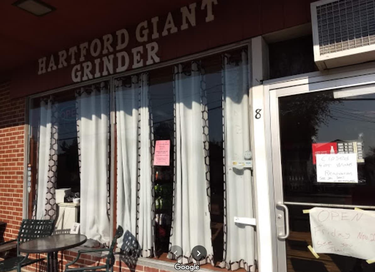 Hartford Giant Grinder - Restaurant - Let's See The Menu.com